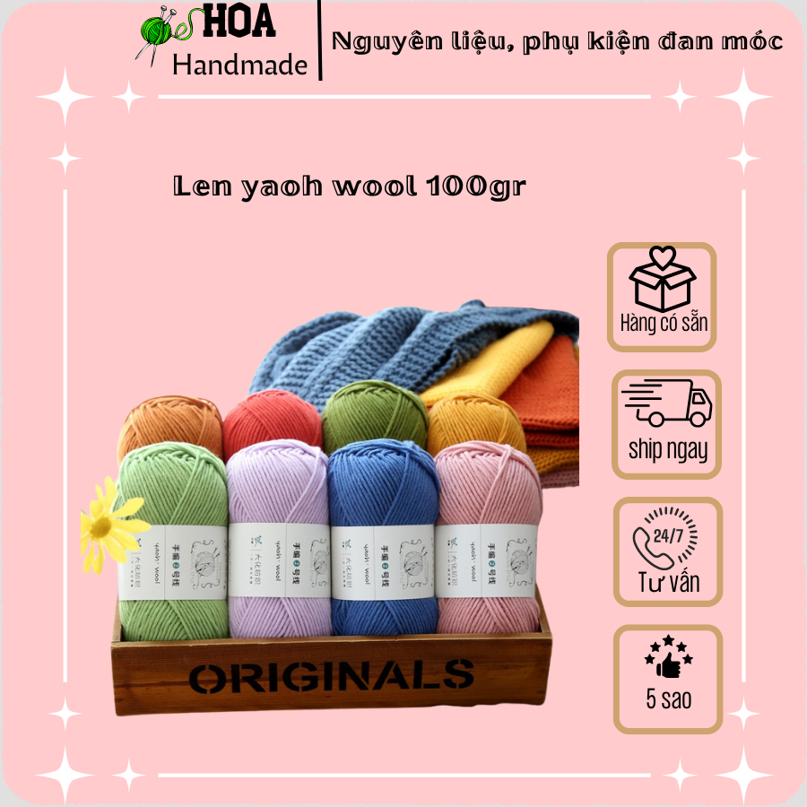 len yaoh wool trơn | Shopee Việt Nam