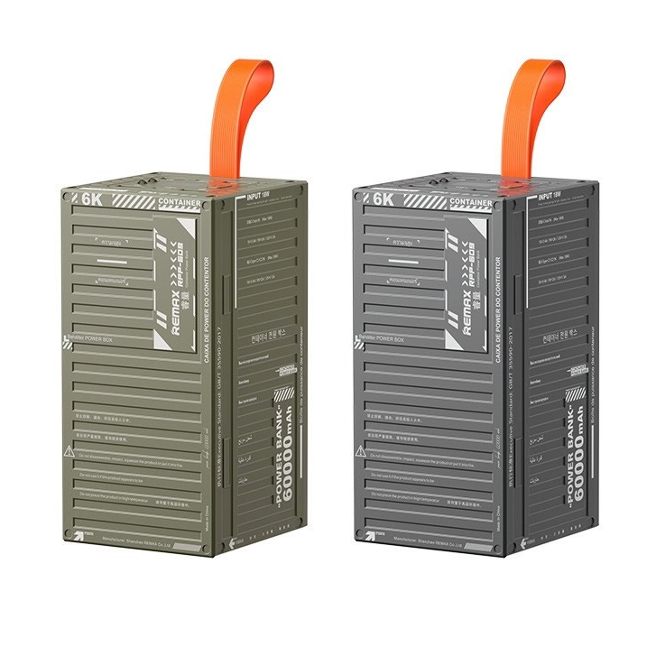 Pin dự phòng sạc nhanh Remax RPP-609 Container 60000mah dung lượng ...