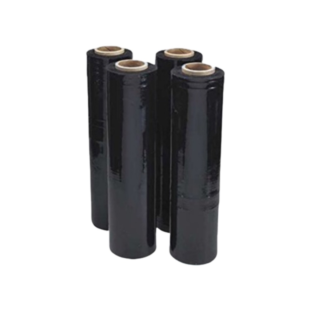 Màng PE 50cm co mỏng quấn pallet bọc hàng, Màng chít nilon khổ lớn bảo vệ hàng hóa 2kg, 3kg ...