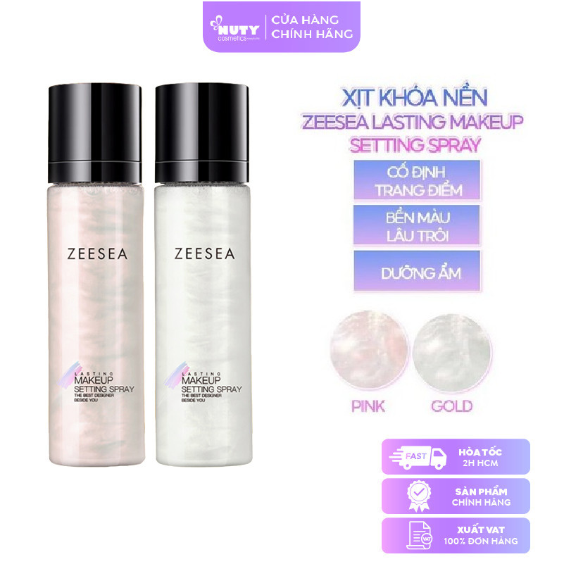 Xịt Khoá Nền Trang Điểm Zeesea Tạo Hiệu Ứng Căng Bóng Da Lasting Makeup Setting Spray (100ml ...