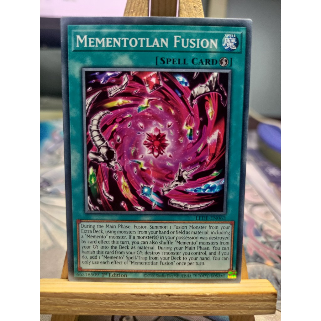 [KW2 Yugioh] [EN-UK] Thẻ bài Mementotlan Fusion - LEDE-EN063 - Common 1st Edition | Shopee Việt Nam