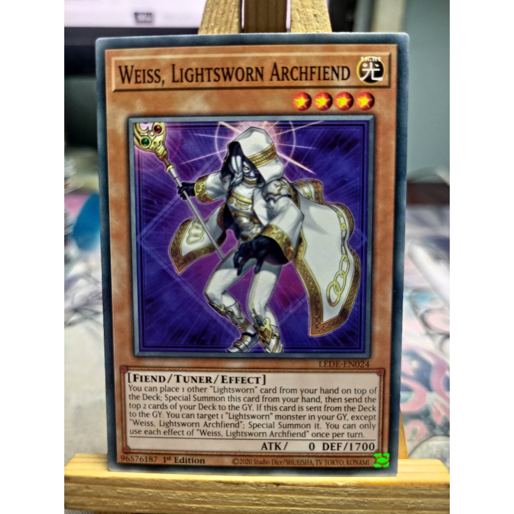 [KW2 Yugioh] [EN-UK] Thẻ bài Weiss, Lightsworn Archfiend - LEDE-EN024 - Common 1st Edition ...