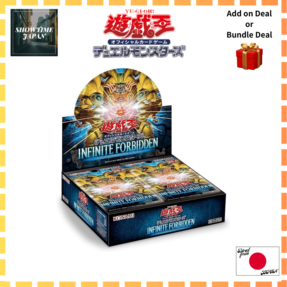 Yu-Gi-Oh! Card Game OCG Duel Monsters INFINITE FORBIDDEN 30 Pack 1 Box April 27, 2024 [Direct ...