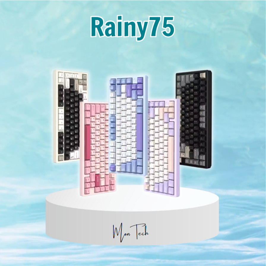 [HÀNG SẴN] Bộ bàn phím Rainy 75 (3 Mode/RGB) | Shopee Việt Nam