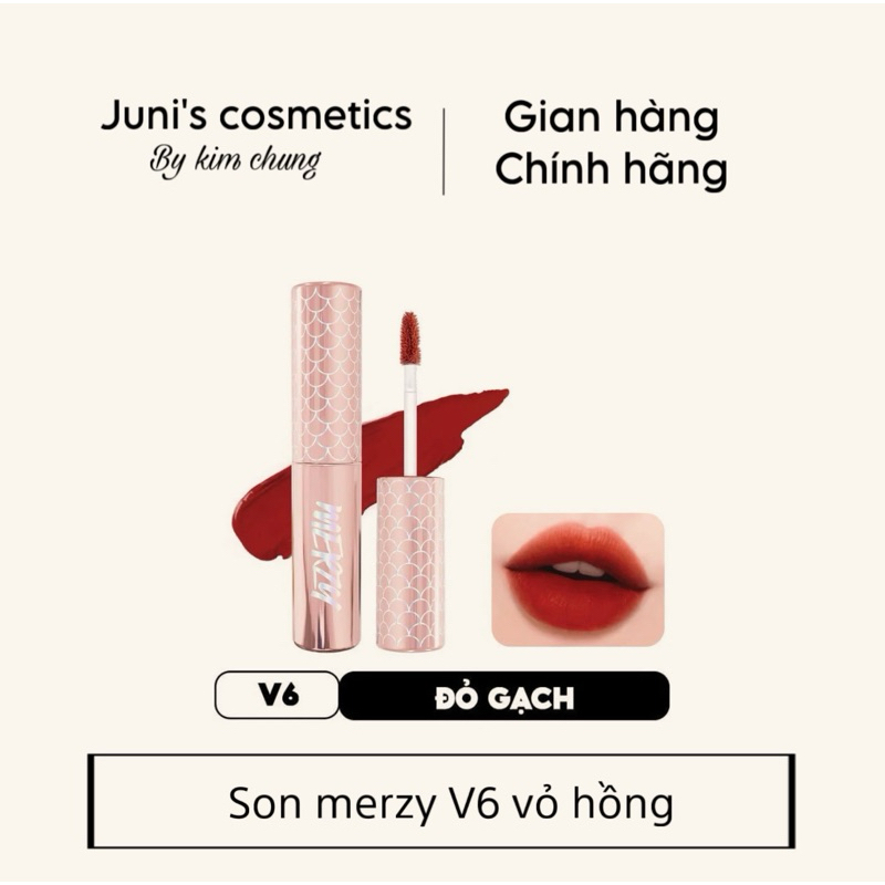 Son Merzy V6 bản vỏ hồng | Shopee Việt Nam
