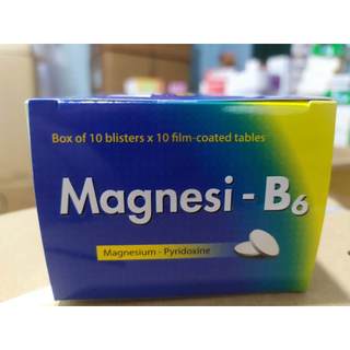 Magnesi B6 Robinson bổ sung vitamin B6 và Magnesi viên uống | Shopee ...
