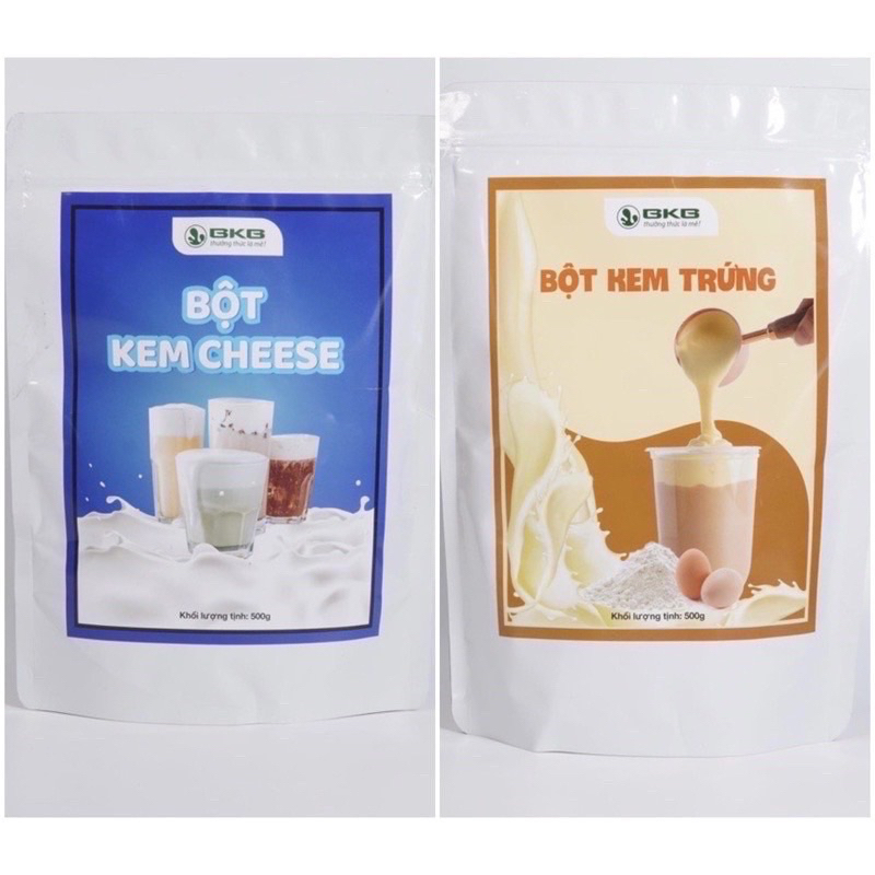 Bột kem cheese, kem trứng BKB 500g | Shopee Việt Nam