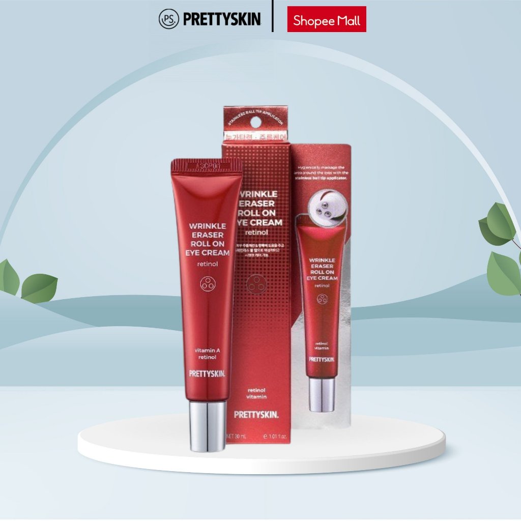 Kem dưỡng mắt Pretty Skin Wrinkle Eraser Roll On Eye Cream Retinol 30ml ...