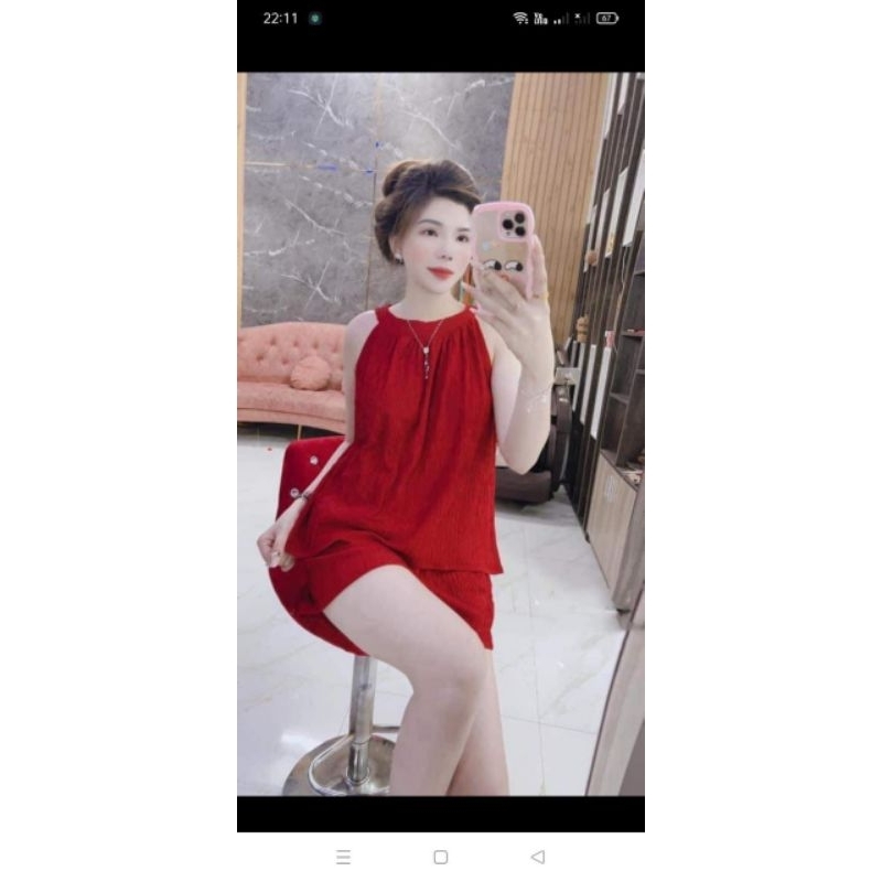 đồ bộ đùi yếm xốp nhật 40_67kg | Shopee Việt Nam