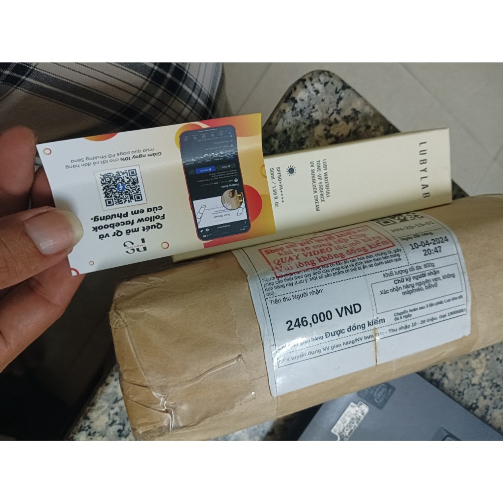 kem chống nắng nâng tone LUBYLAB | Shopee Việt Nam