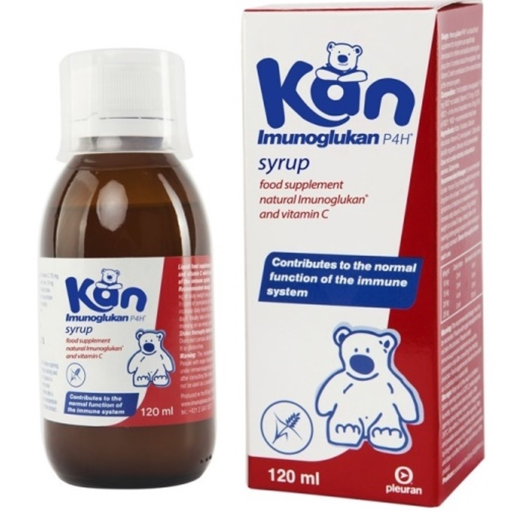 Chai Siro Kan ImunoGlukan 120ml tăng đề kháng cho Bé - SYRUP KAN Imuno ...