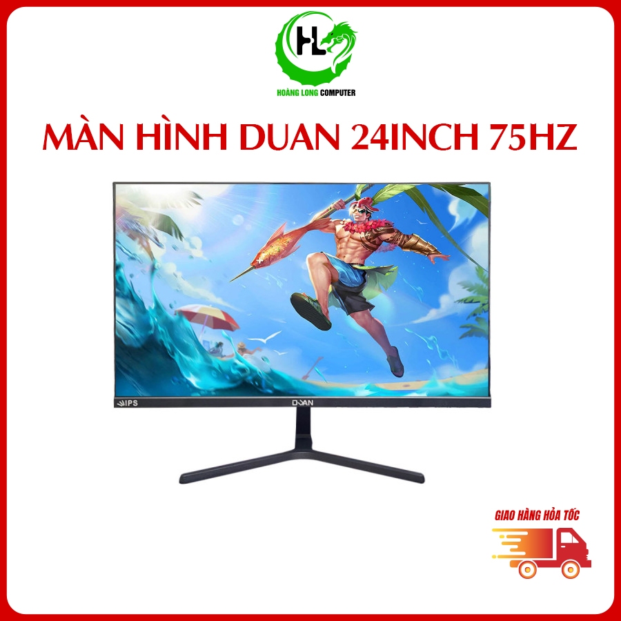Màn Hình Máy Tính Duan 24 Inch 75Hz IPS Màn hình DUAN DA- IP248S BLACK/ WHITE 24 ICNH BH 24 ...