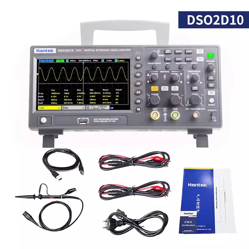 máy hiện sóng để bàn Hantek DSO2C10 DSO2C15 DSO2D10 DSO2D15 Máy hiện ...