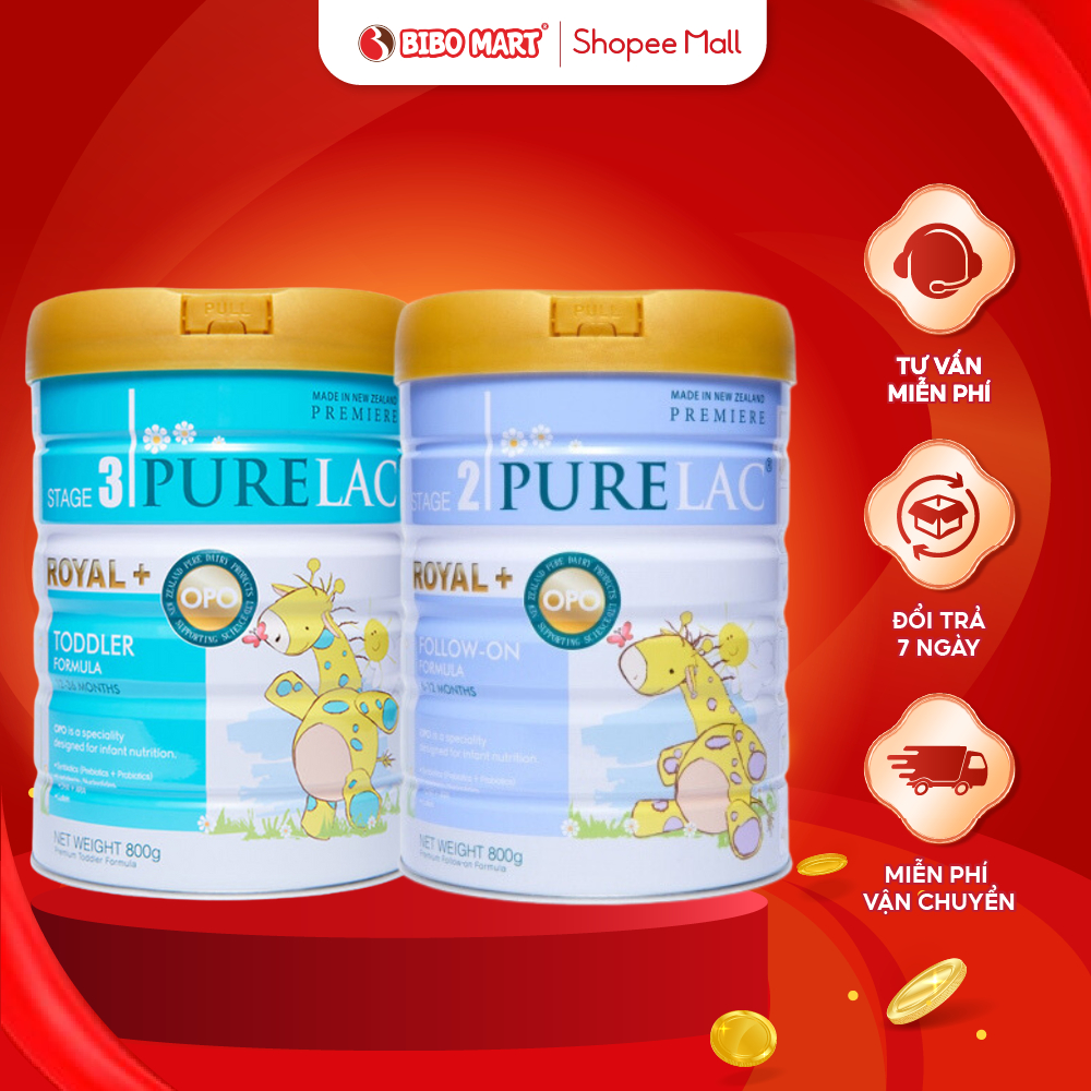 Sữa Bột Purelac số 1 2 3 Phát Triển Toàn Diện Nhập Khẩu Chính Hãng Dành ...