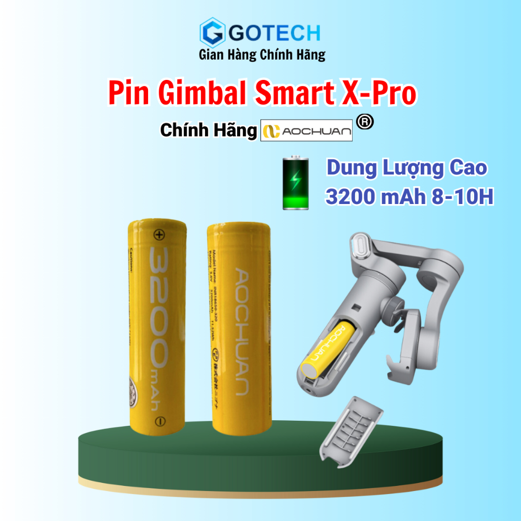 Pin Gimbal Smart Xpro, Pin Dự Phòng Smart Xpro Chính Hãng AOCHUAN Dung ...