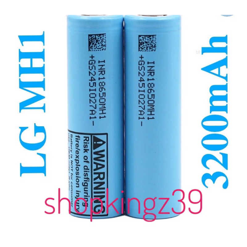 Pin 18650 Lithium-Ion LG MH1 3200mAh tháo khối | Shopee Việt Nam