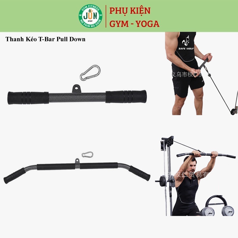 Thanh Kéo T-Bar Pull Down Tập Lưng Xô Với Phòng GYM Jun Sport | Shopee ...