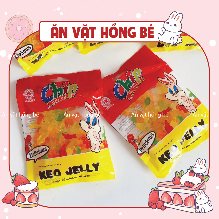 Kẹo dẻo chíp chíp Hải Hà hương trái cây hỗn hợp (gói 100g) | Shopee ...