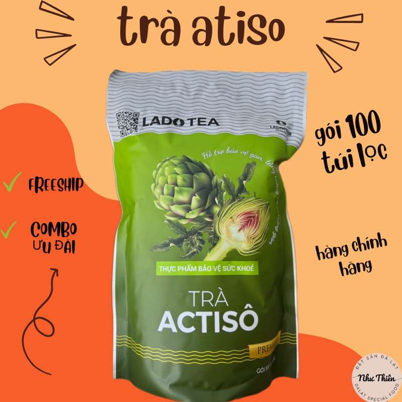 [ Giá Sỉ Công Ty Lado] Trà Túi Lọc Ladophar 100 Gói Túi Lọc Thảo Mộc ...