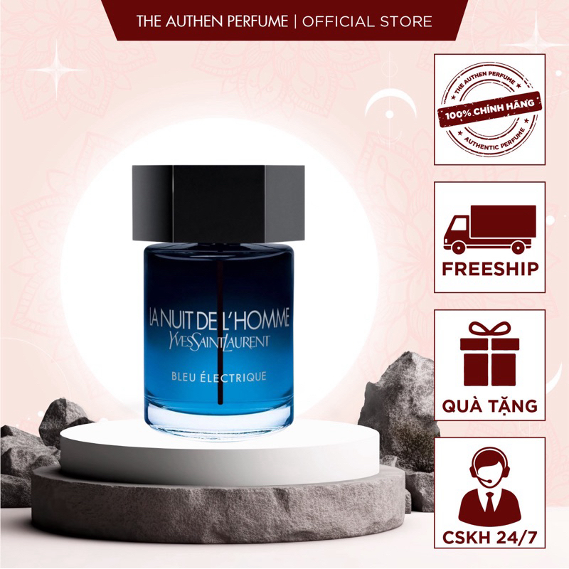 10ml YSL Bleu Electrique - Nước hoa nam | The Authen Perfume | Shopee ...