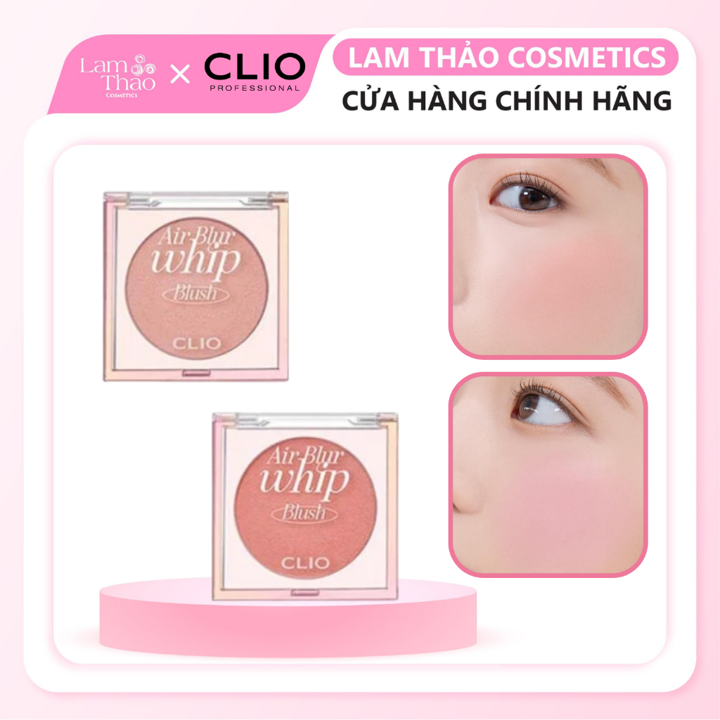 Má Hồng Clio Air Blur Whip Blush | Shopee Việt Nam
