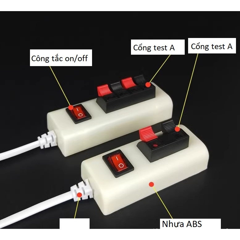 Thiết bị test nguồn điện 220V - 1A (200W) (2 Socket) | Shopee Việt Nam