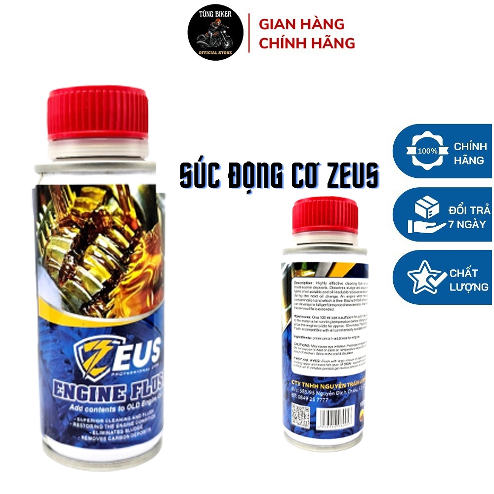 Chai Súc Rửa Động Cơ Làm Sạch Máy Zeus Engine Flush | Shopee Việt Nam