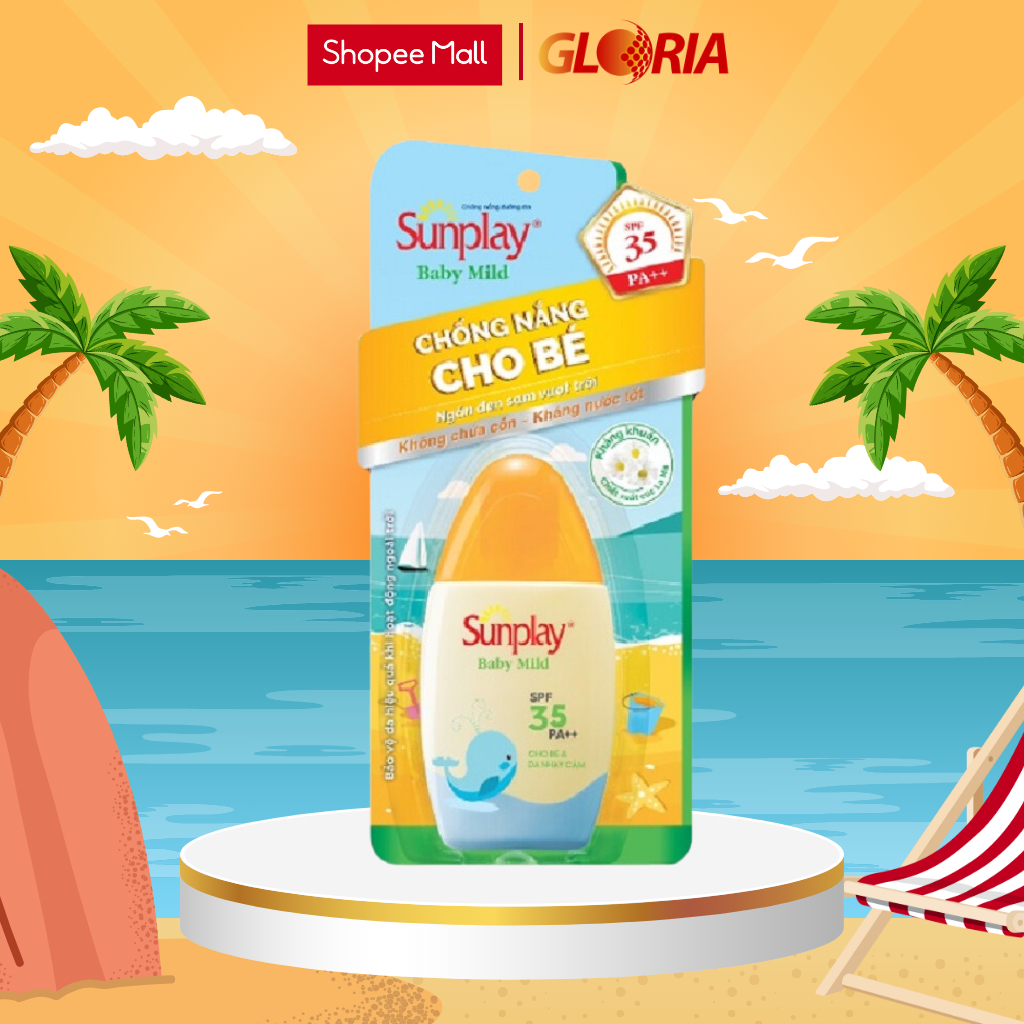 [Mã COSGLORIAT4 -8% đơn 250K] Sữa chống nắng cho bé và da nhạy cảm ...