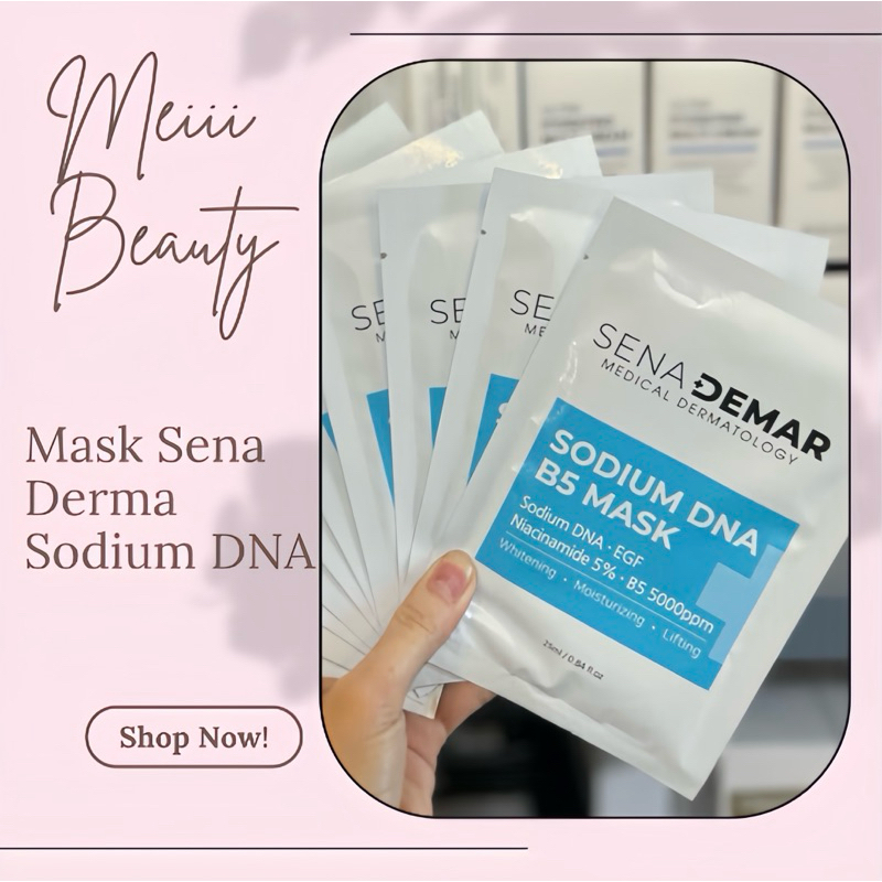 Mặt Nạ Phục Hồi Tế Bào Gốc SenaDerma Sodium DNA B5 Mask 25ml | Shopee Việt Nam