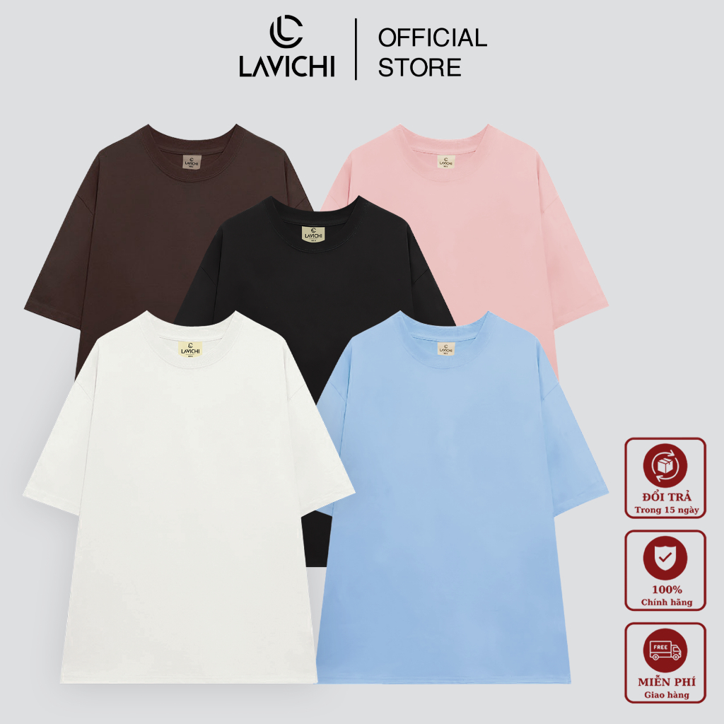 Áo Thun TRƠN Local Brand Premium 100% Cotton LAVICHI - LC000 | Shopee ...