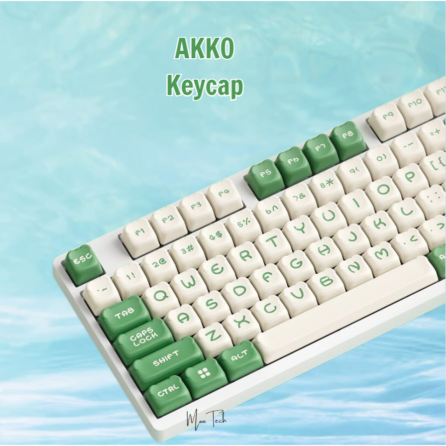 [Sẵn hàng] AKKO Keycap set Matcha Bear / Sakura Bear / Profile OEM ...