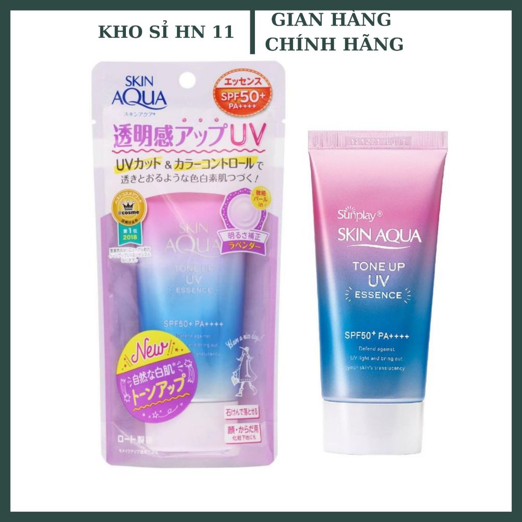 [ CHÍNH HÃNG ] Kem Chống Nắng Skin Aqua Sunplay Skin Aqua Tone Up UV 80g Chính Hãng (Mẫu mới ...