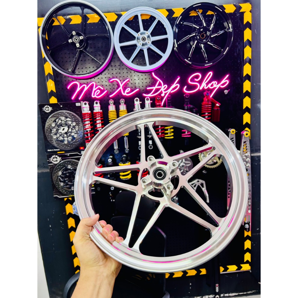 Mâm X1R cnc ngôi sao SH MODE 125 -BẢN 2.15/2.75- chính hãng x1r ...