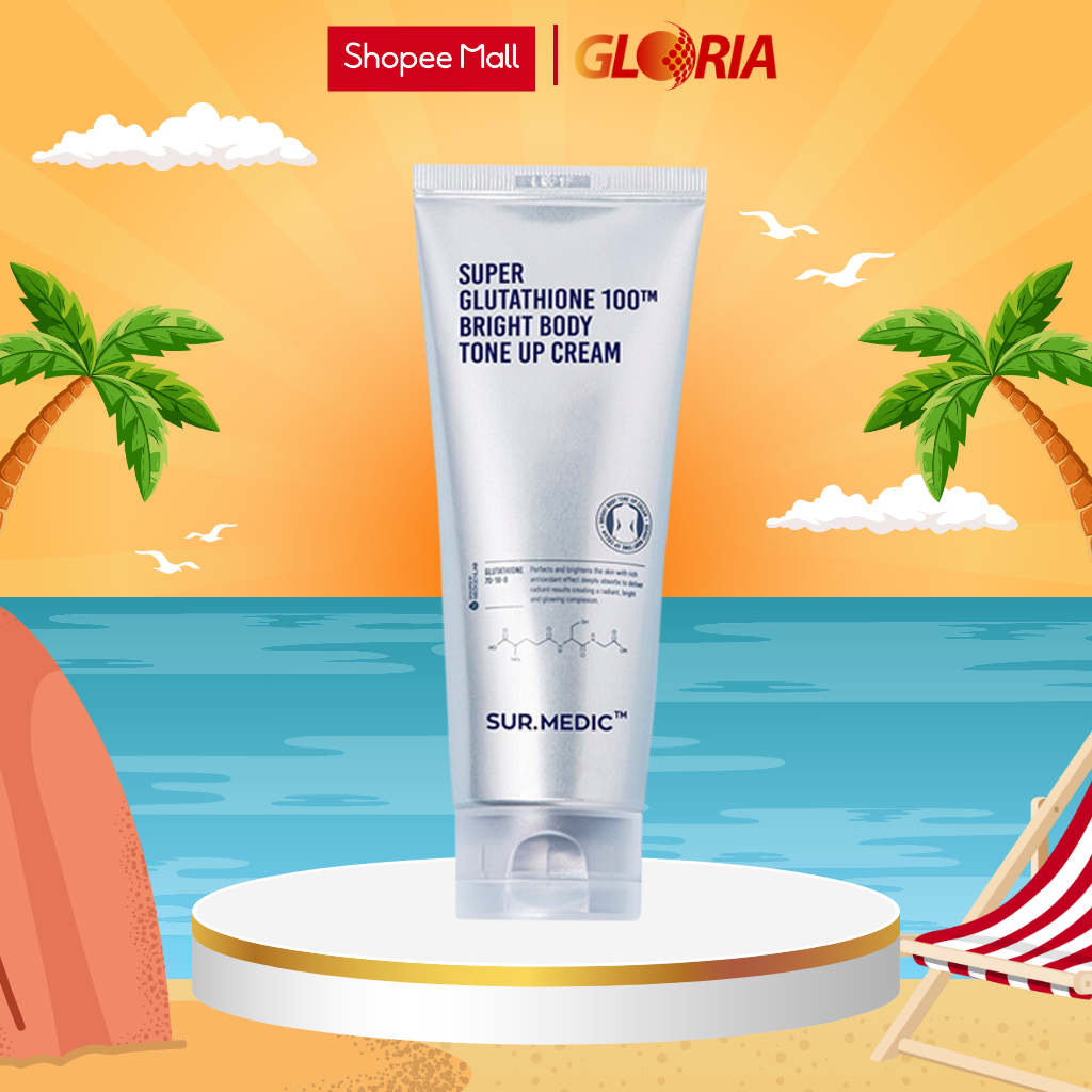 Kem Nâng Tone Da Toàn Thân Sur.Medic Super Glutathione 100TM Bright ...