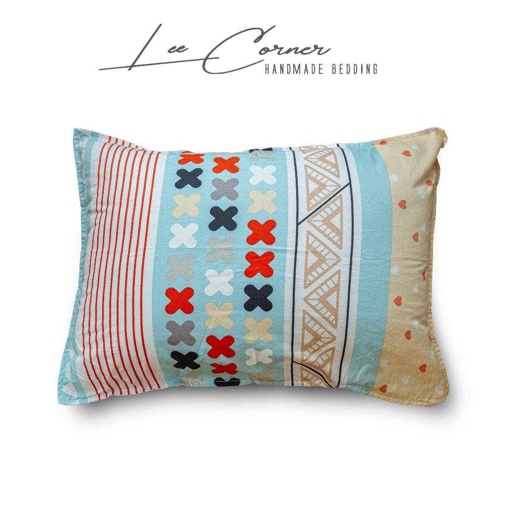 Vỏ Gối Nằm 100% Cotton Hàn cao cấp nhiều hoạ tiết LEE CORNER, kích thước 35x50, 40x60, 45x65 ...