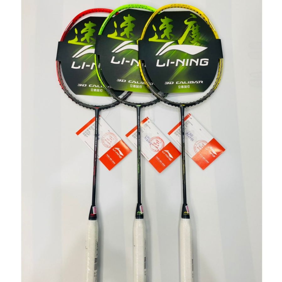 [TEM CHÍNH HÃNG] Vợt Cầu Lông Lining 3D Calibar 300, 300B, 300C Tặng ...