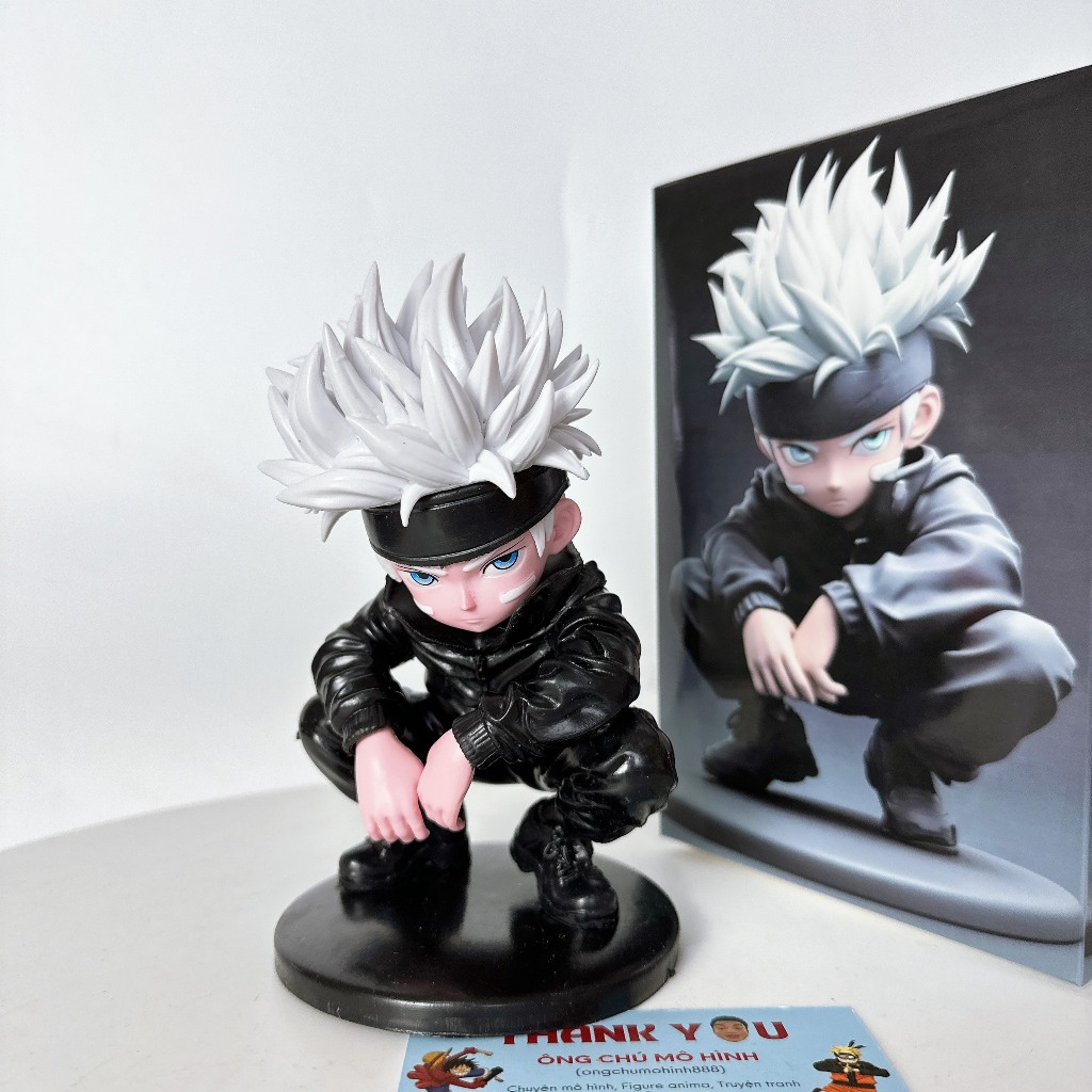 [16CM] MÔ HÌNH NHÂN VẬT GOJO CHIBI AI CUTE TRONG ANIME JUJUTSU KAISEN ...