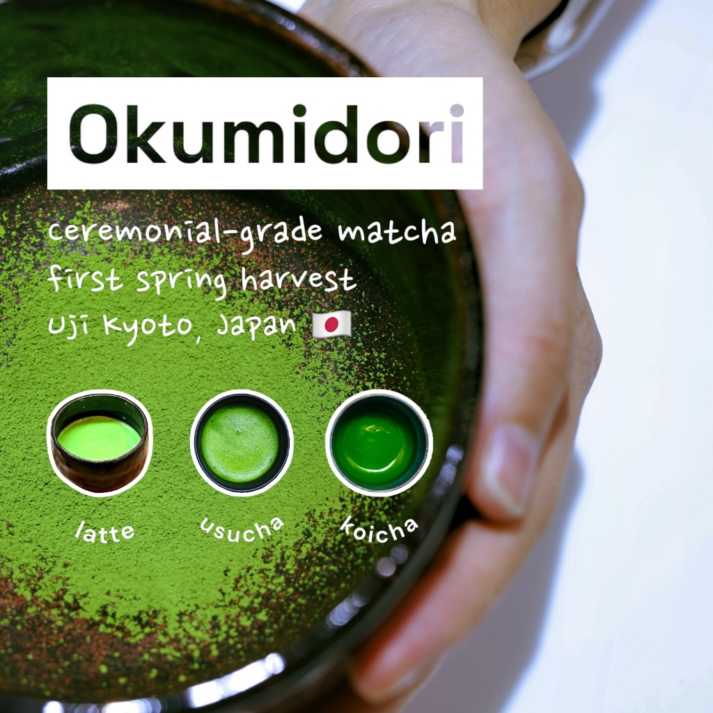 Bột Matcha Uji - Chakami no Komorebi (Giống trà Okumidori) | 30g,100g | Ceremonial-Grade | Thu ...