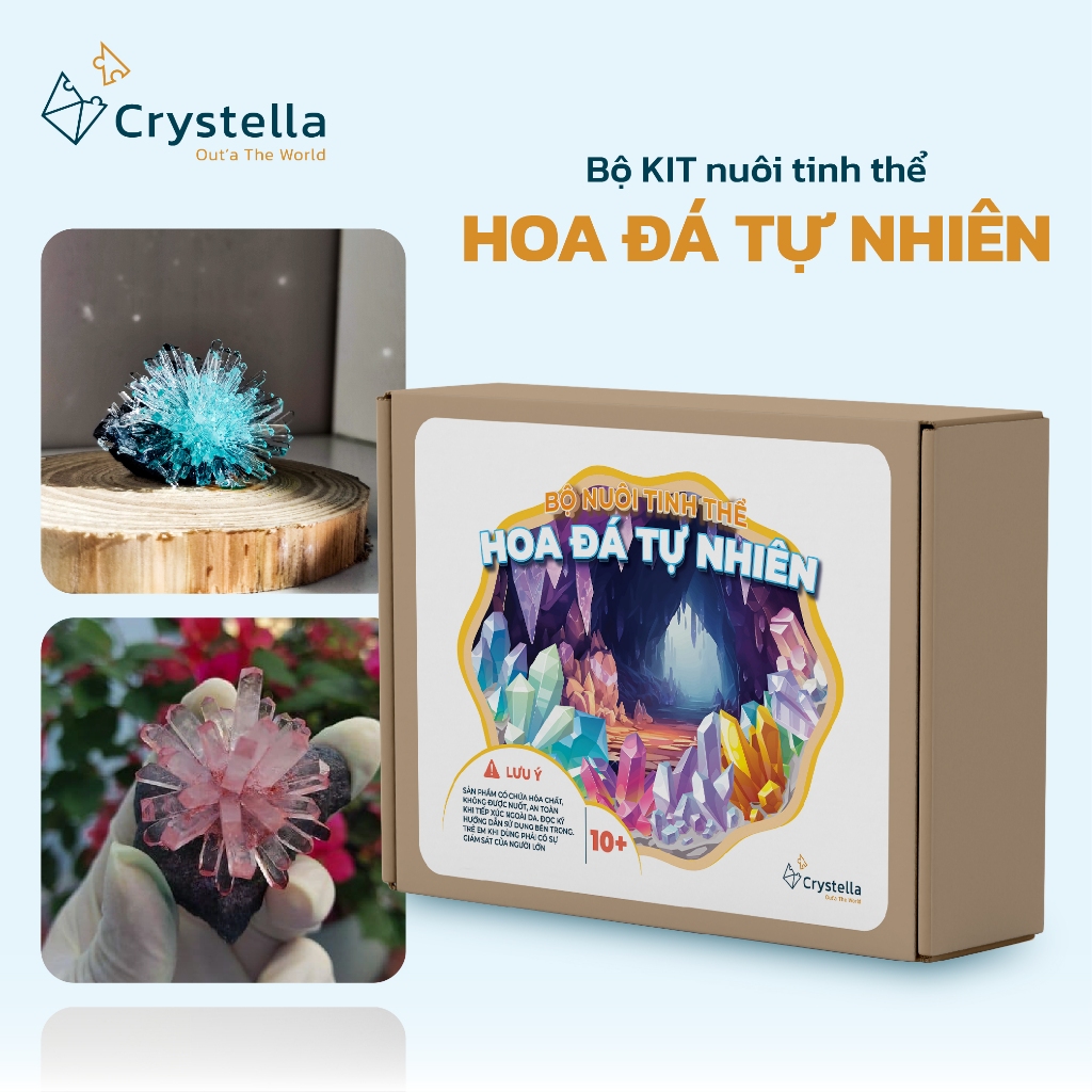 Bộ Nuôi Tinh Thể Hoa Đá Crystella - Tái Hiện Sự Kỳ Diệu Của Thiên Nhiên ...