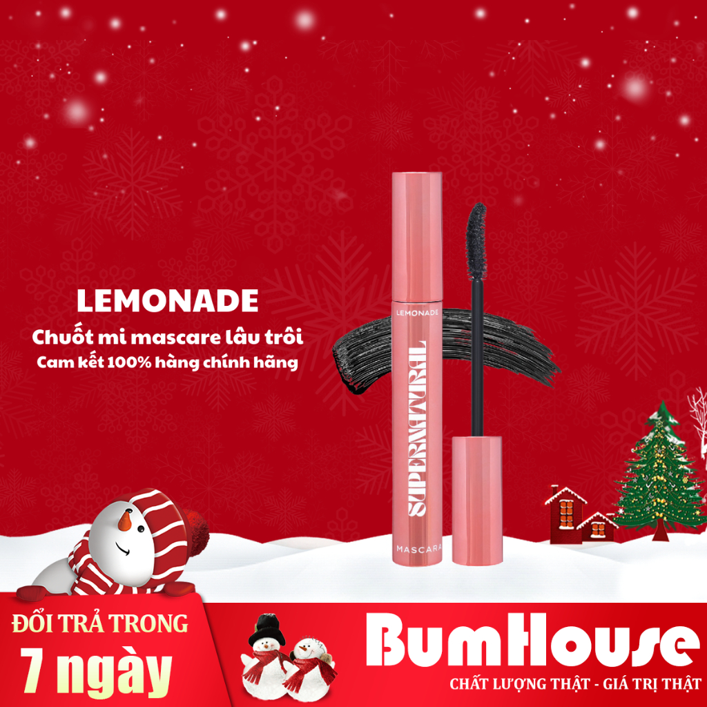 Chuốt Mi Lemonade Super Natural Mascara Black 7.5g | Shopee Việt Nam