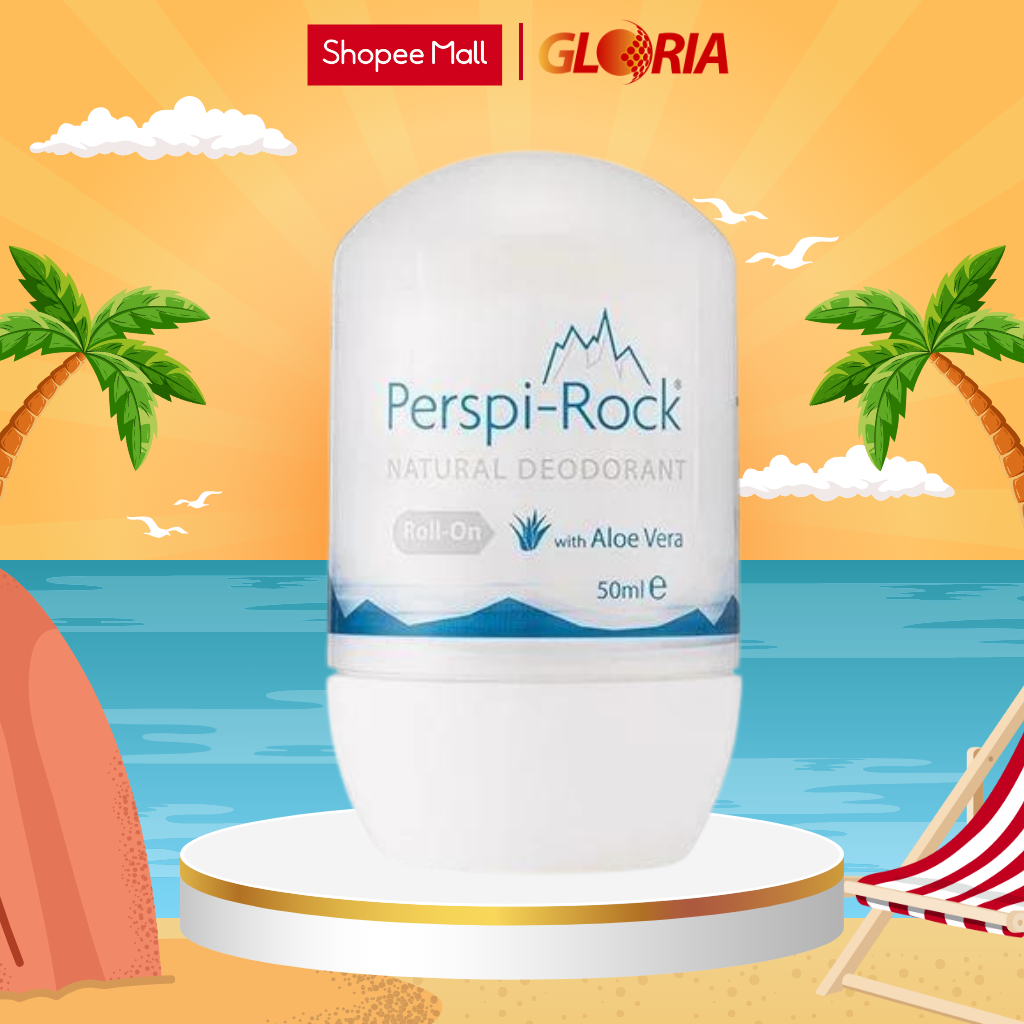 Lăn Khử Mùi Tự Nhiên Perspi-Rock Natural Deodorant Roll On 50ml ...