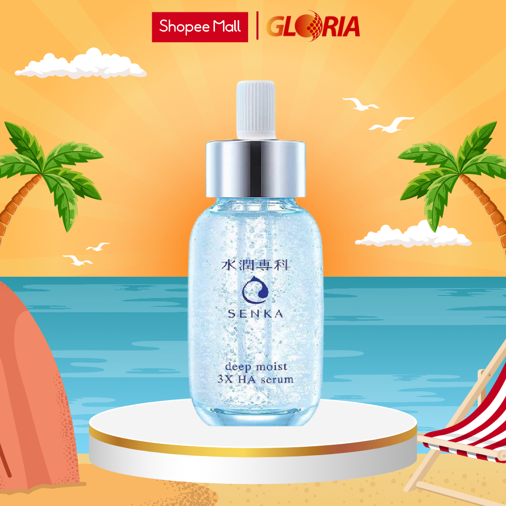 Serum Dưỡng Ẩm Và Chống Lão Hóa Senka Deep Moist 3X HA Serum 30ml ...