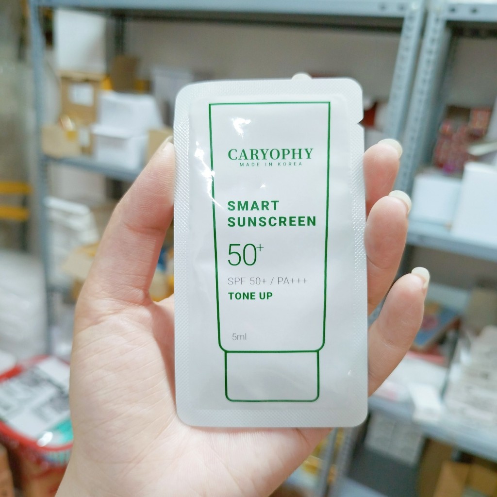 [Sample 5ml] Kem chống nắng Caryophy Smart Sunscreen Tone Up SPF50+/PA ...