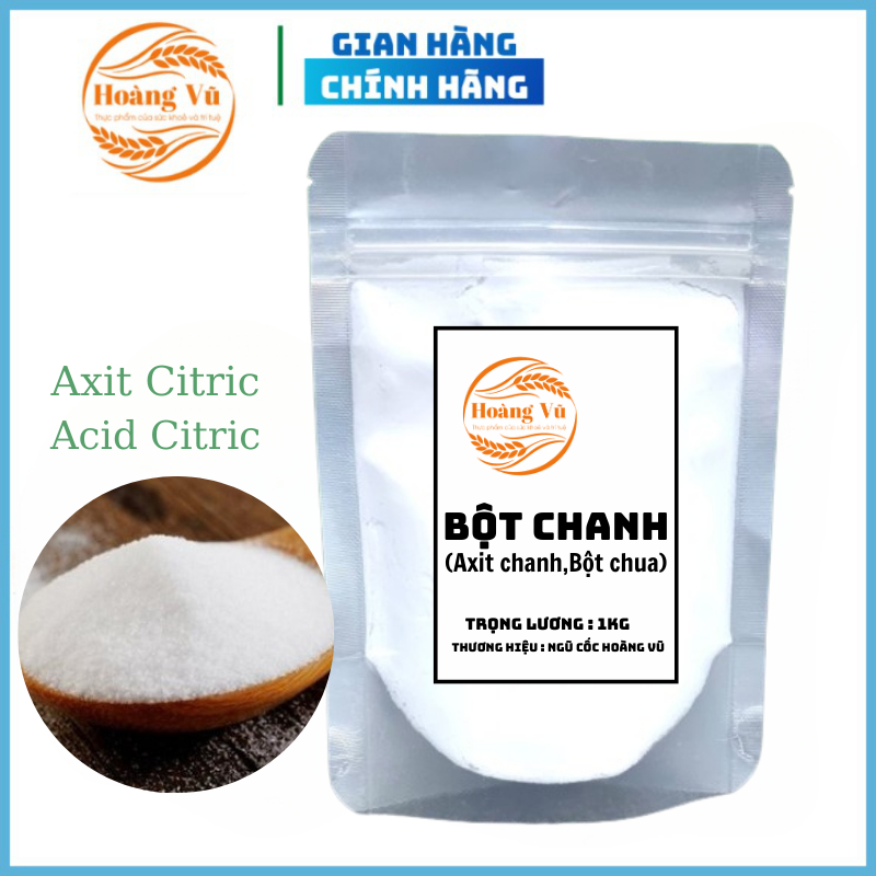 Bột chanh axit citric axit chanh túi 1kg | Shopee Việt Nam