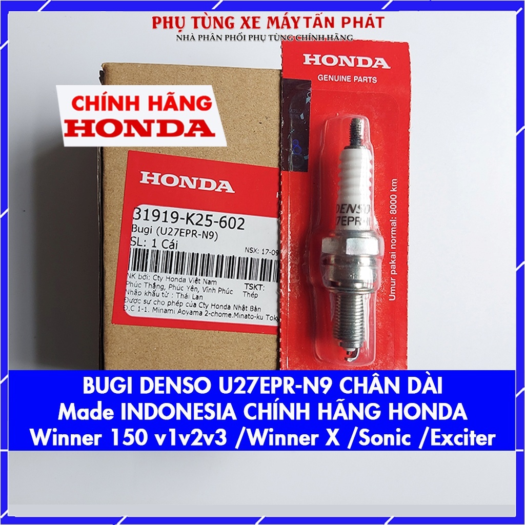 Bugi (DENSO) Xe Máy WINNER X /WINNER 150 /Exciter 150/CBR /SONIC ...
