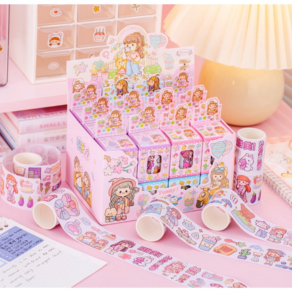 Hộp sticker cuộn búp bê | Shopee Việt Nam