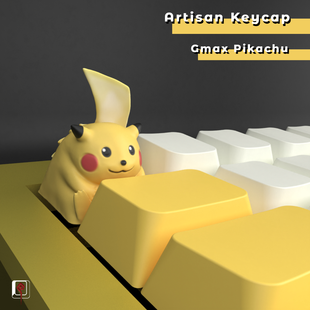 GIGANTAMAX PIKACHU KEYCAP - NÚT BÀN PHÍM GIGANTAMAX PIKACHU | Shopee ...
