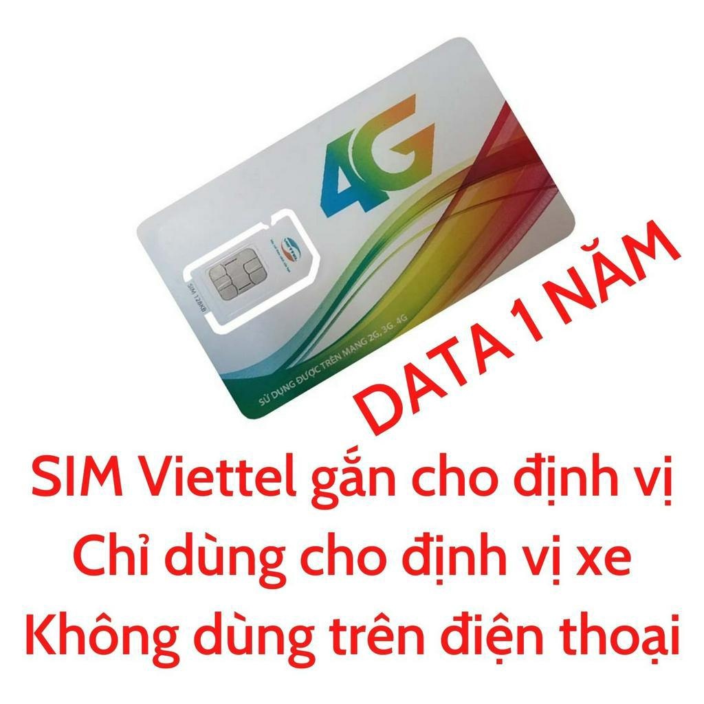 Sim Viettel 12 tháng lắp định vị GPS | Shopee Việt Nam