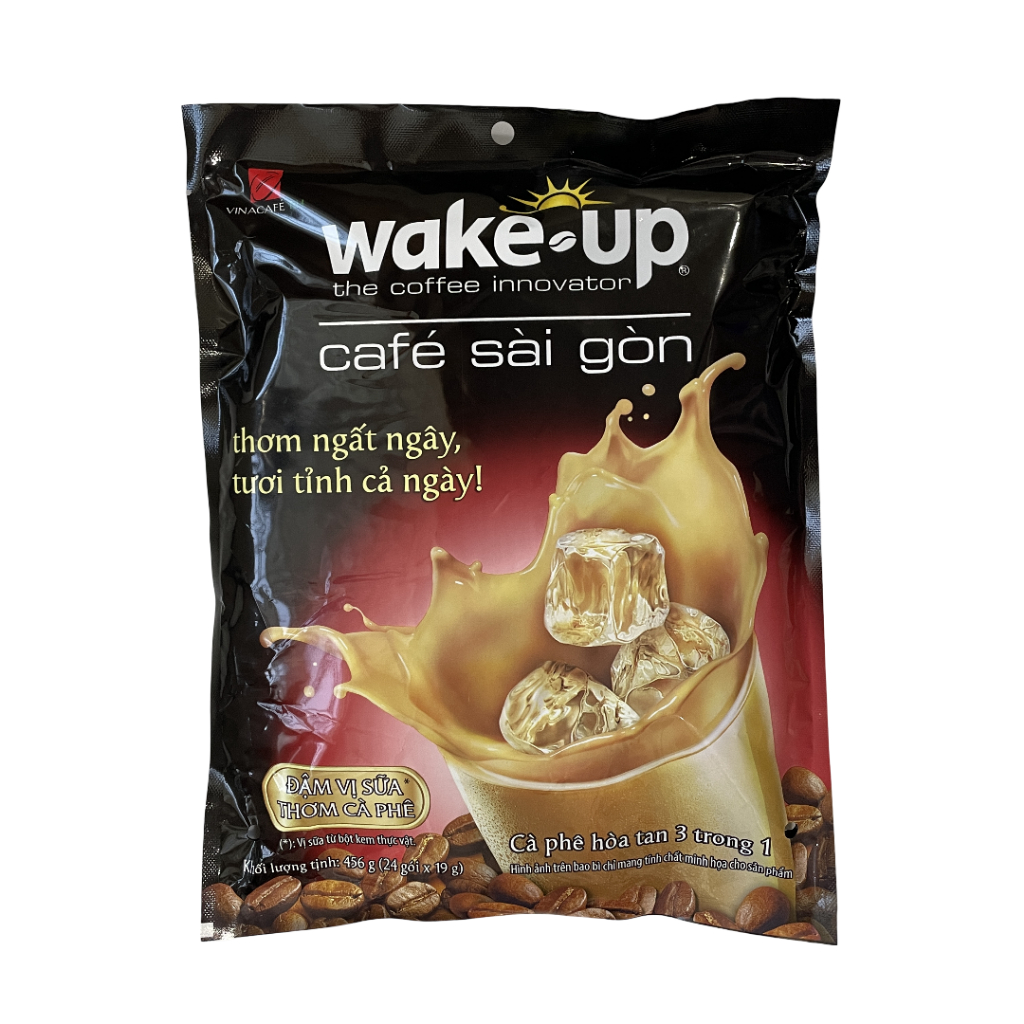 Cà Phê Hòa Tan Wake-Up Café Sài Gòn Bịch 24 Gói 19G | Shopee Việt Nam