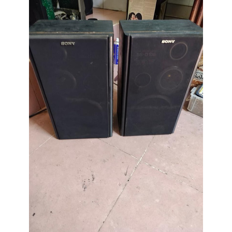 Đôi loa sony ss - D105 bóc dàn đại - cs 240w 6omh - hàng cũ thanh lý ...